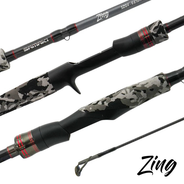 Samaki Zing Gen4 Graphite Rods