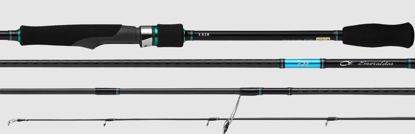 Daiwa 21 Emeraldas X Graphite Rods